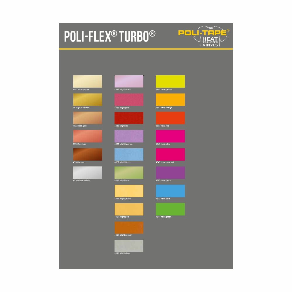 Farbkarte POLI-FLEX® Turbo® | FKPT